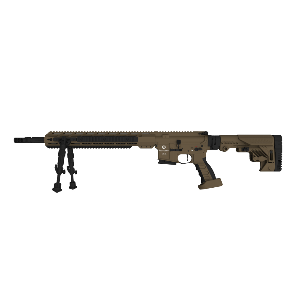 Schmeisser AR15 DMR 18" FDE (Flat Dark Earth) | Waffen-Kolo